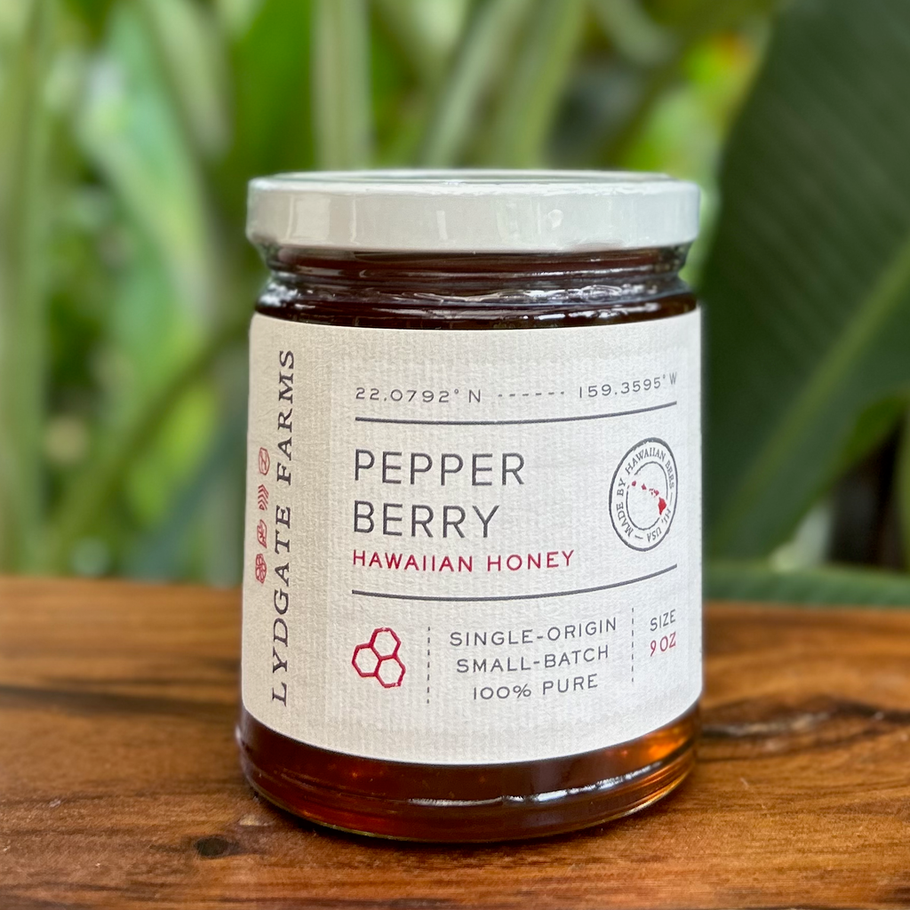 Pepper Berry Honey | Lydgate Farms Kauai Chocolate